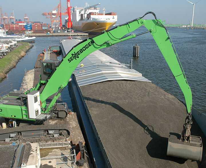 Sennebogen 860R Hybrid Crawler Port Handlers - Molson Equipment