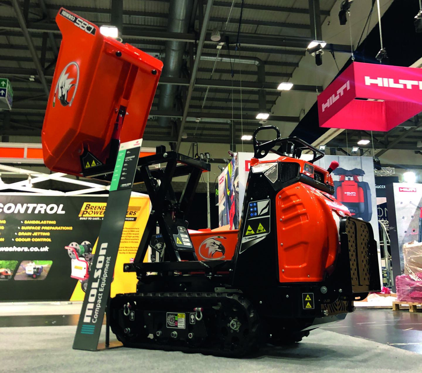 Cormidi C85 Electric Tracked Dumper Tracked Dumpers - Molson Equipment