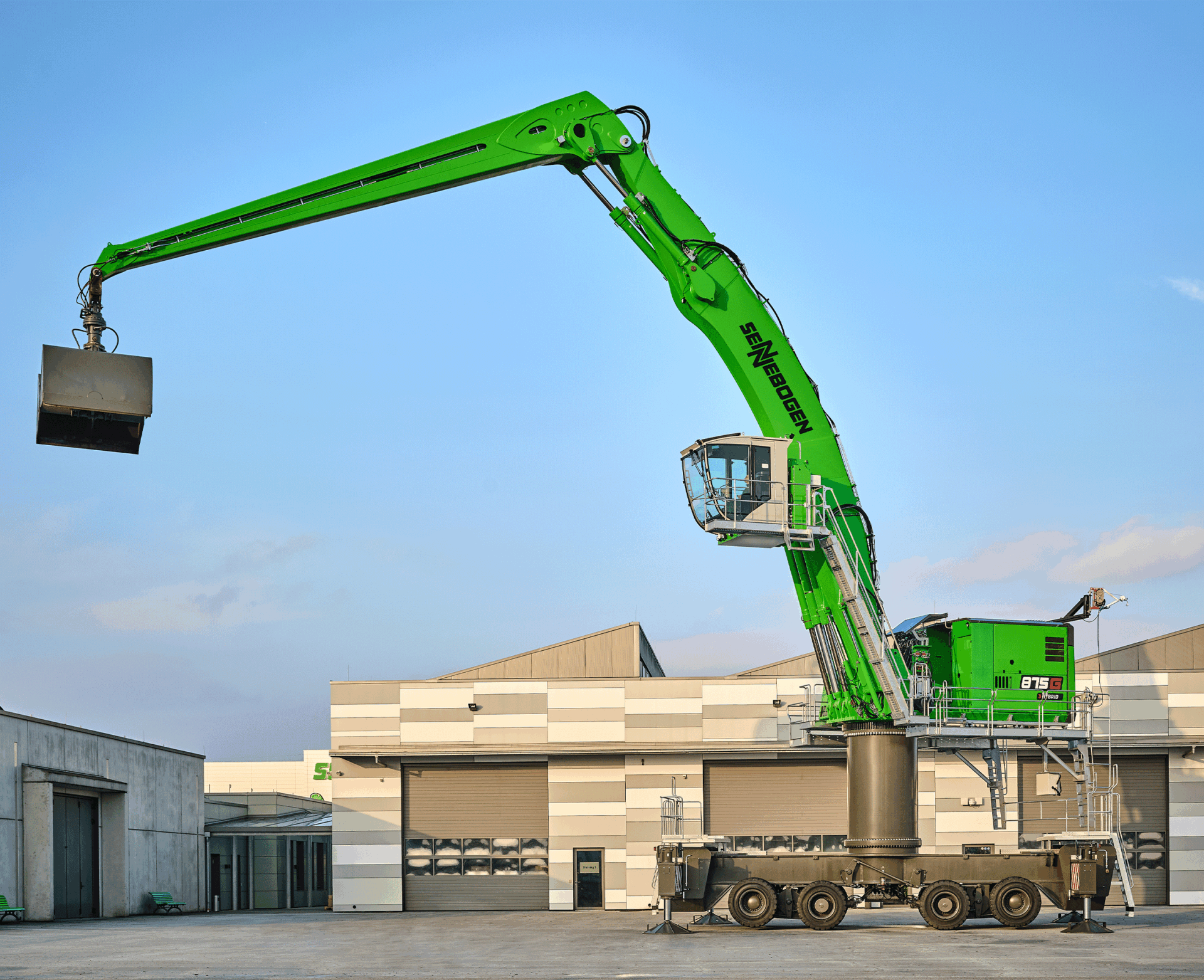 875G Port Handler Port Handlers - Molson Green