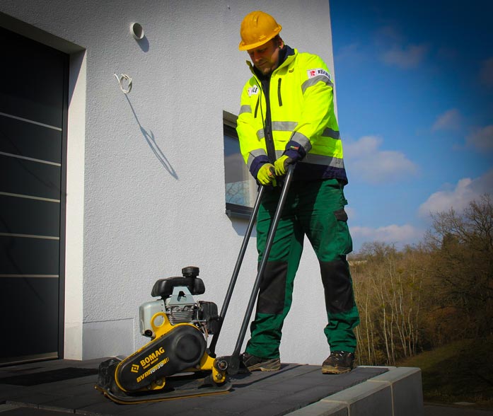 Bomag Single Direction Plates Compaction Plates Scotland - Molson Scotland