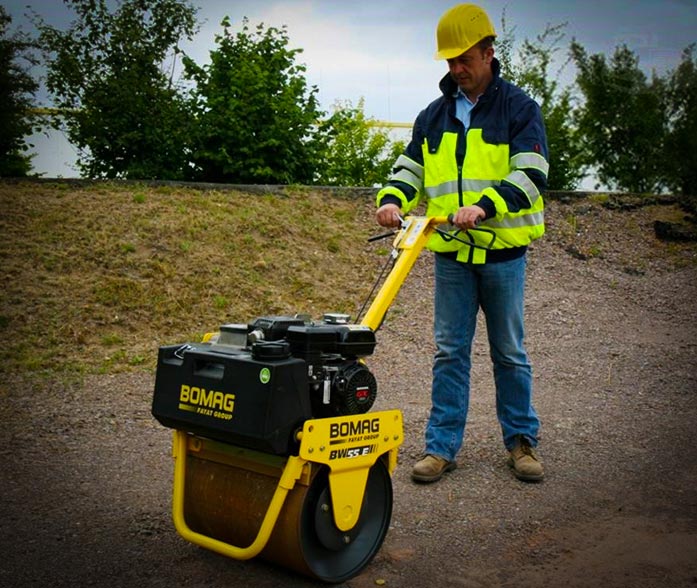 Bomag Single & Drum Rollers Rollers Scotland - Molson Scotland