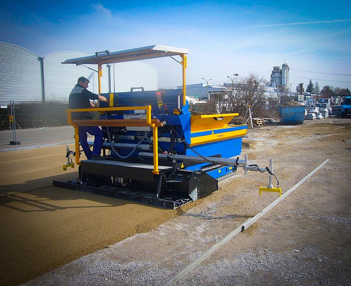 Probst POWERPLAN PP Screeding Machine Handling & Laying Scotland ...