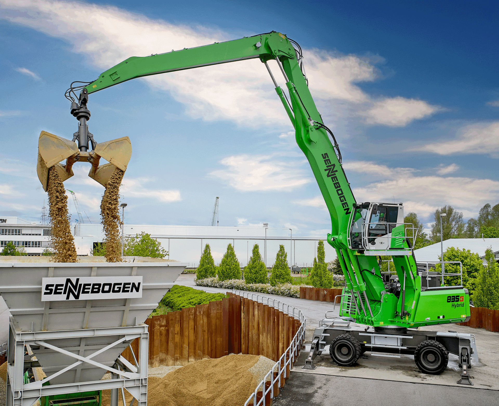 Sennebogen 835G: The New 20m Port Handler Machine