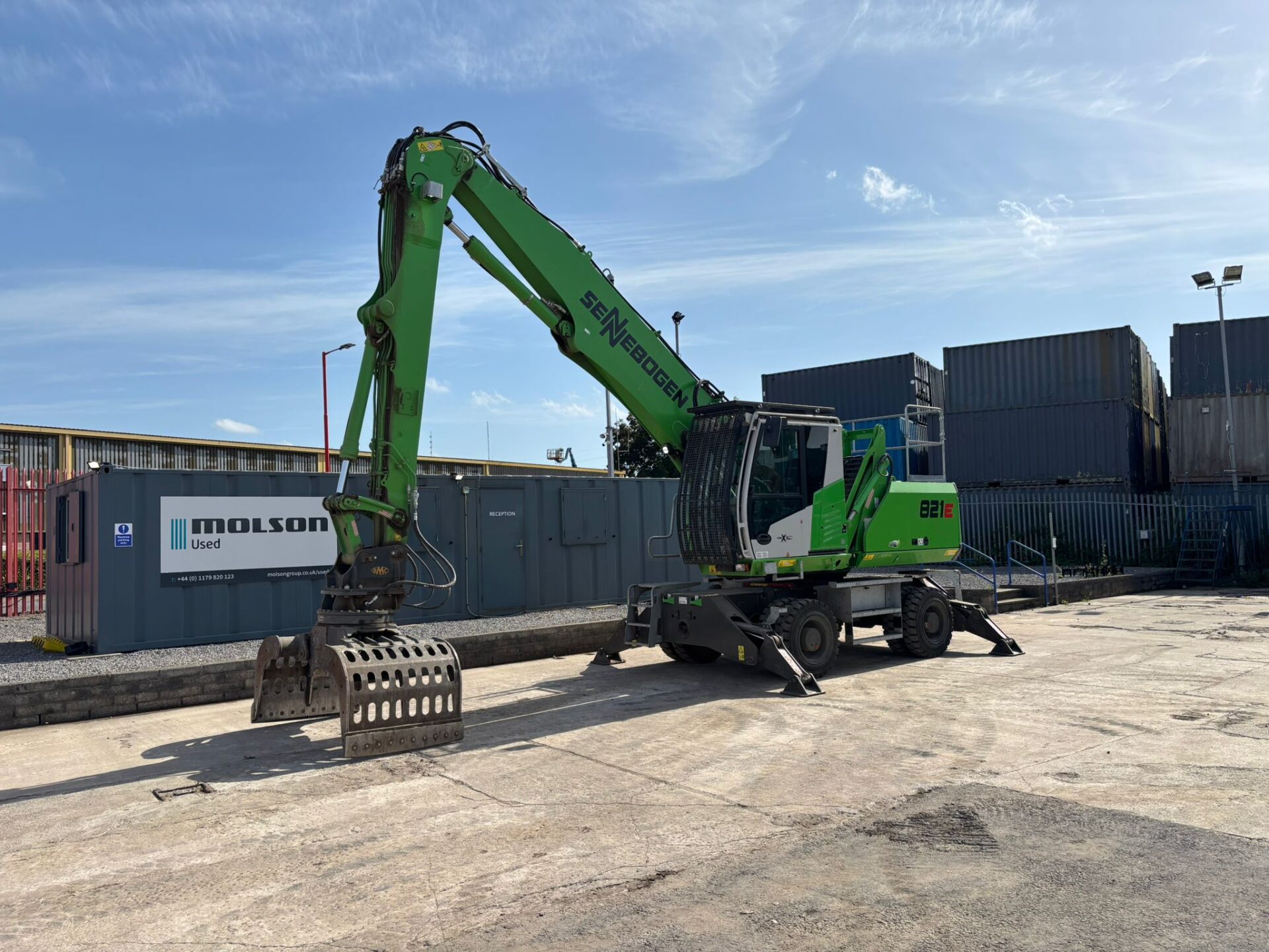 Used Sennebogen 821E Material Handlers - Molson Used